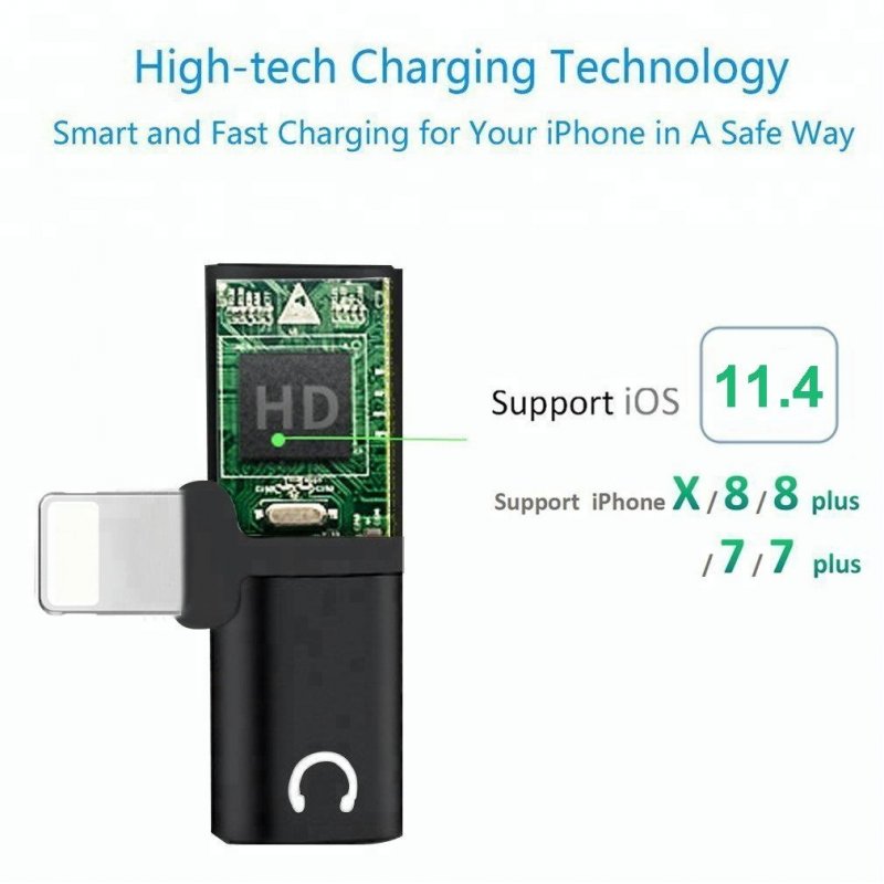 adapter för iPhone 7/8/X