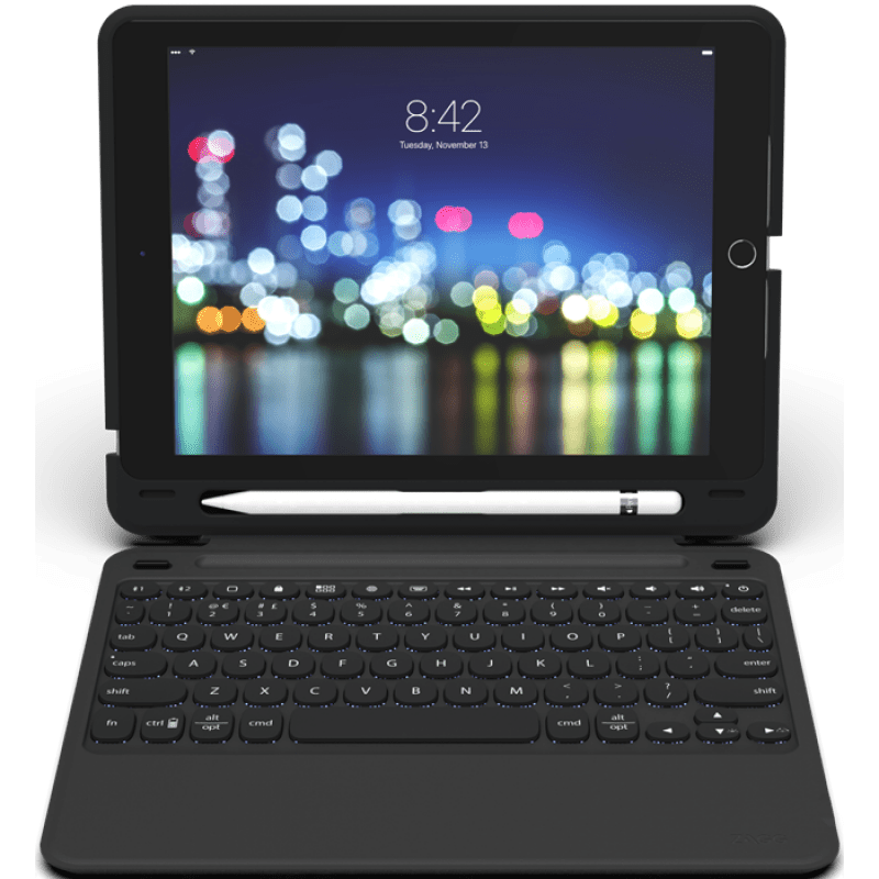 Zagg Slim Tangentbord Apple iPad 9.7" - Svart | Teknikhouse.se