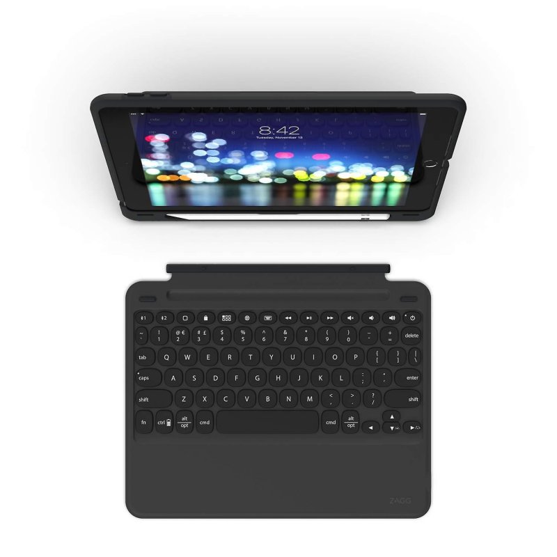 Zagg Slim Tangentbord Apple iPad 9.7" - Svart | Teknikhouse.se