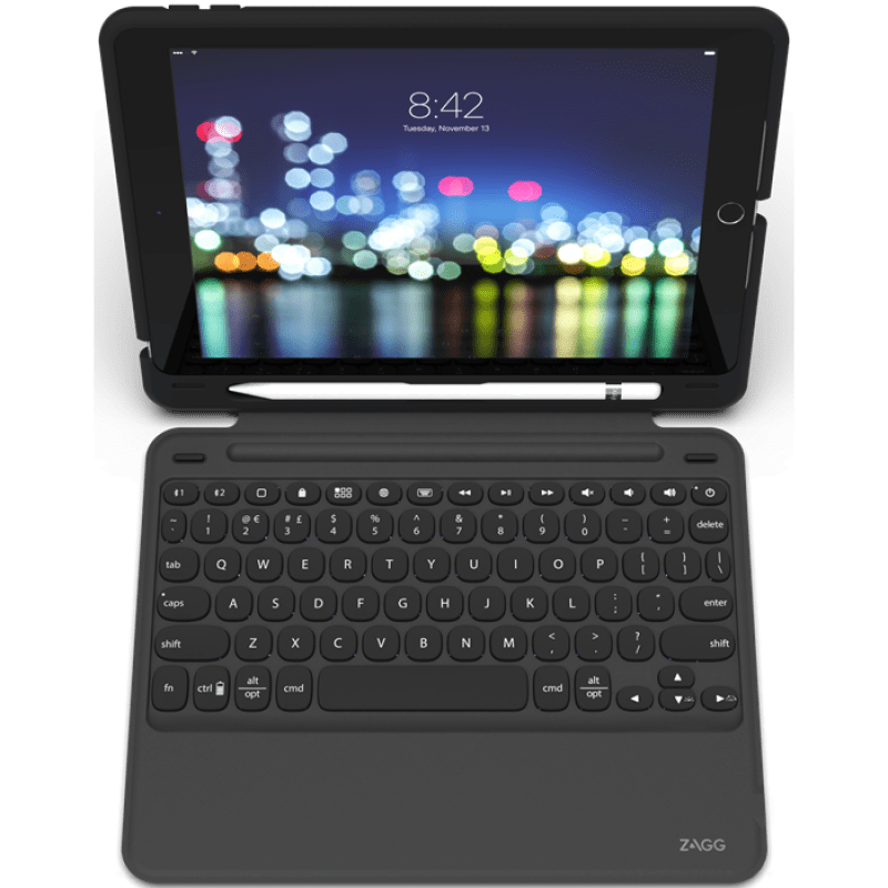 Zagg Slim Tangentbord Apple iPad 9.7" - Svart | Teknikhouse.se