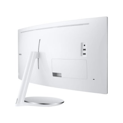 Samsung 34"-tum CJ79 UWQHD 100Hz 1500R QLED Bildskärm - Vit ...